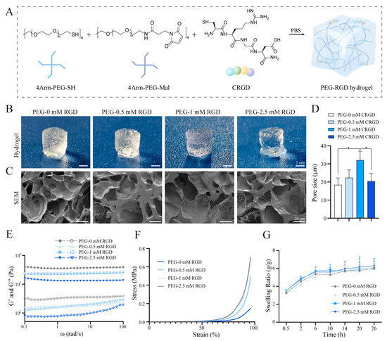 Immunomodulatory PEG-CRGD Hydrogels Promote Chondrogenic ...