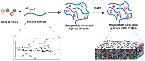 Alginate-Based Materials Loaded with Nanoparticles in Wound Healing