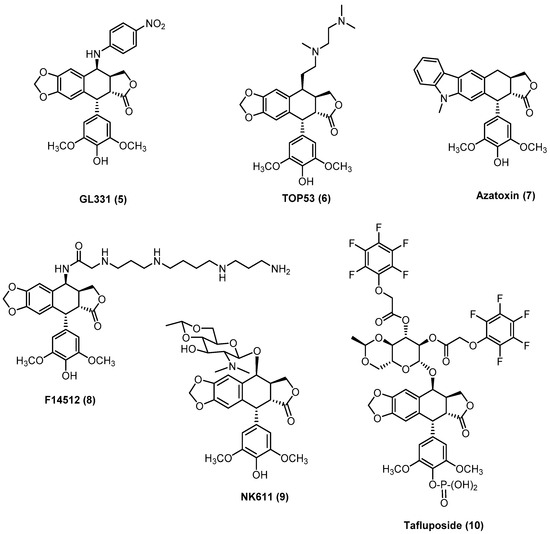 Podophyllotoxin: Recent Advances in the Development of Hybridization ...