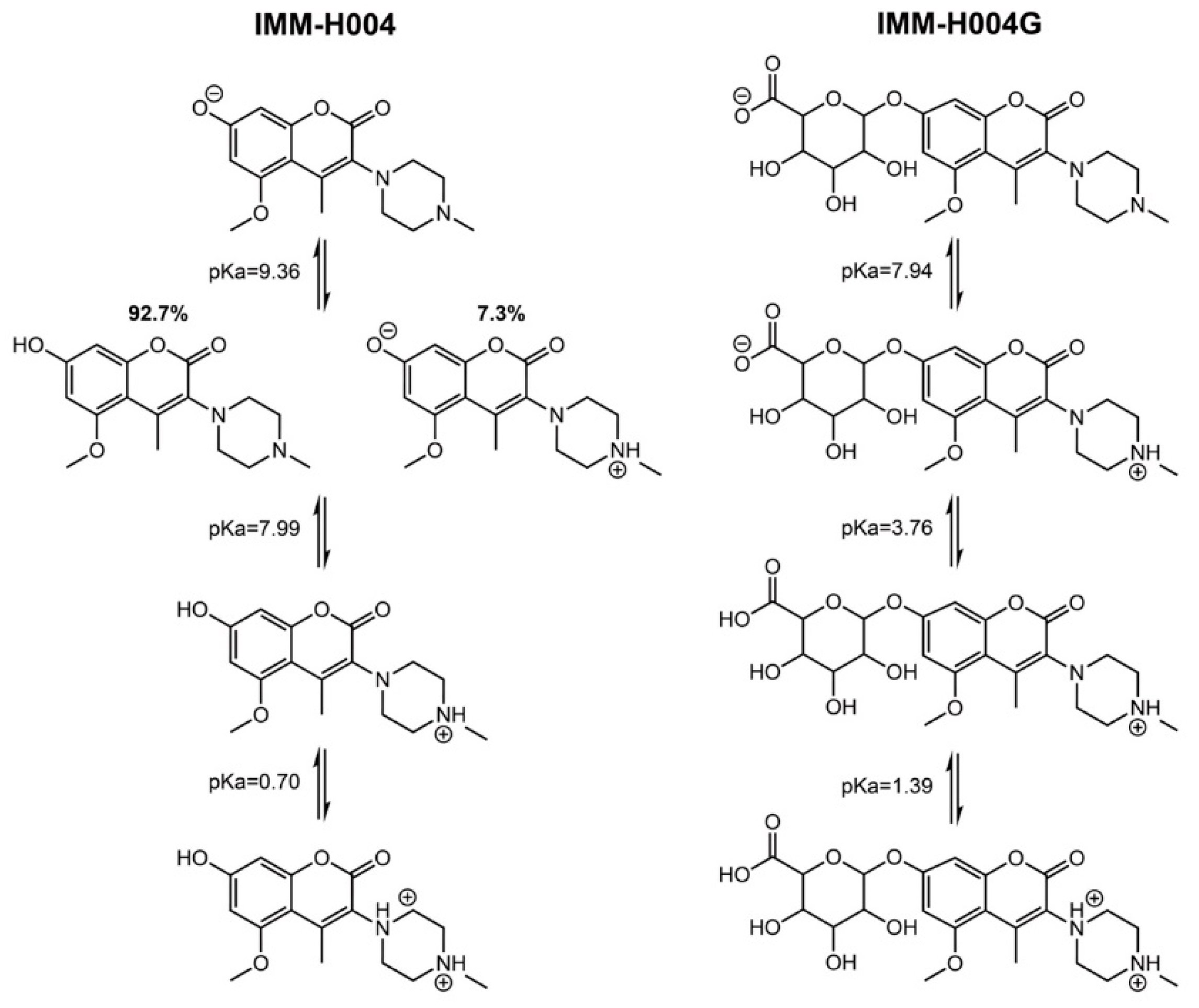 The Active Glucuronide Metabolite of the Brain Protectant IMM-H004 with ...