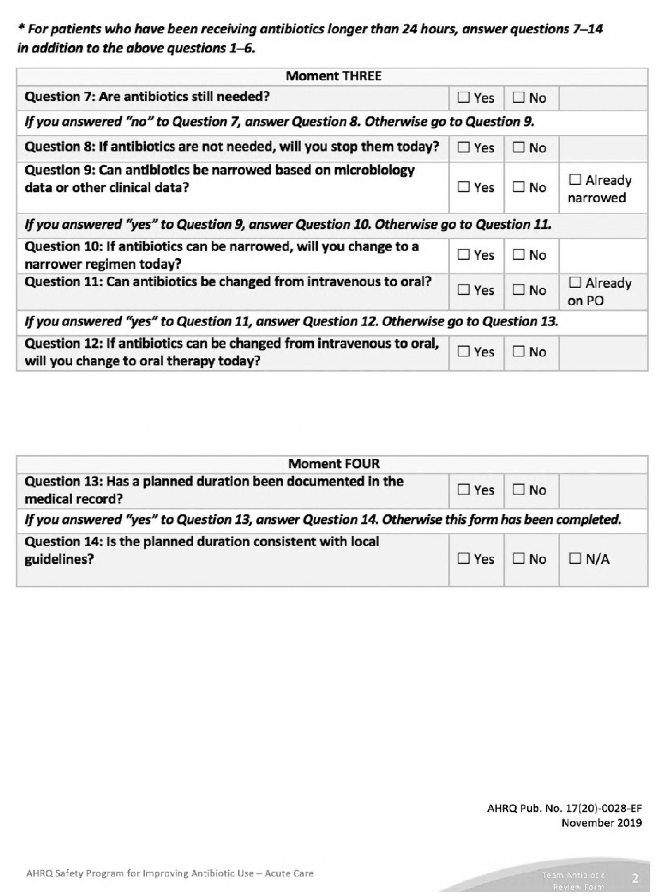 Use of a Structured Method of Antimicrobial Stewardship at a City ...