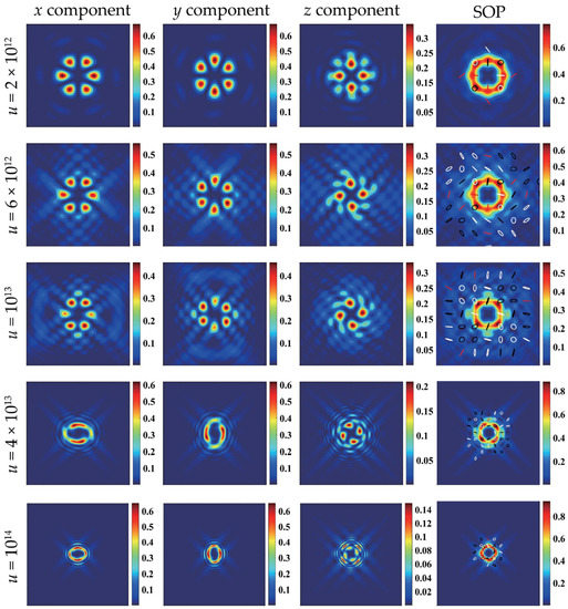 Effect of Twisting Phases on Linear–Circular Polarization and Spin–Orbital Angular Momentum ...