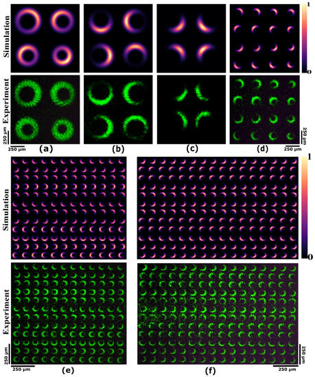 Tailoring Large Asymmetric Laguerre–Gaussian Beam Array Using Computer-Generated Holography