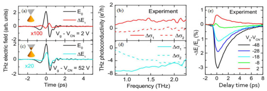 Regulating Terahertz Photoconductivity in Two-Dimensional Materials