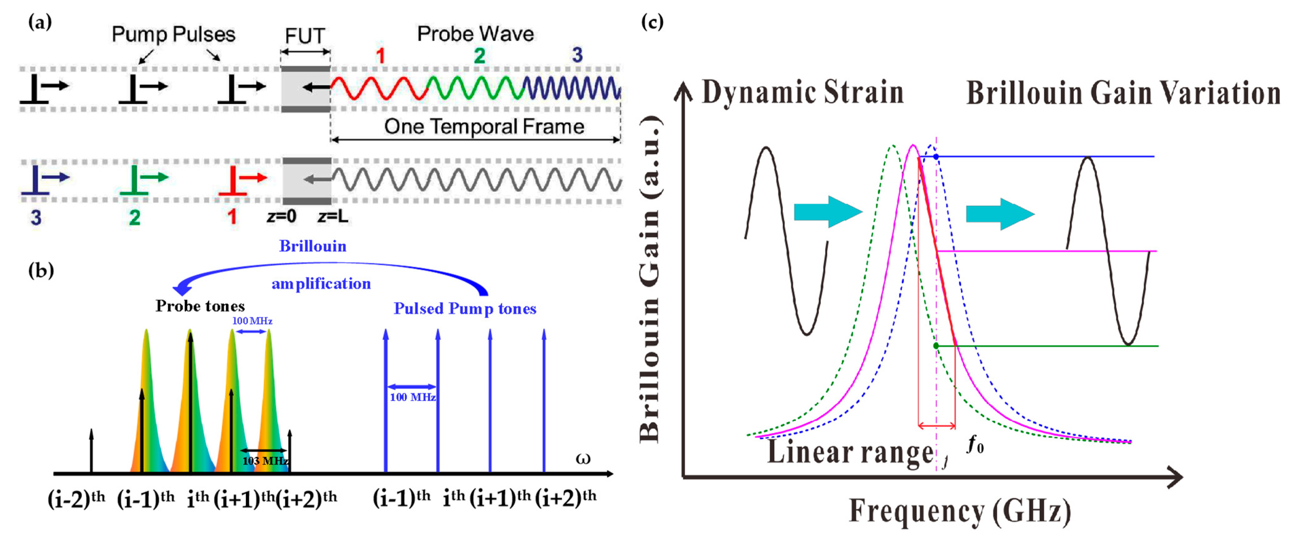 High-Spatial-Resolution Dynamic Strain Measurement Based on Brillouin ...