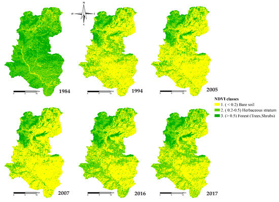 Effects of Climate Change on Vegetation Cover in the Oued Lahdar ...