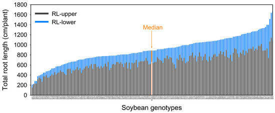 Characterization of Root System Architecture Traits in Diverse Soybean ...