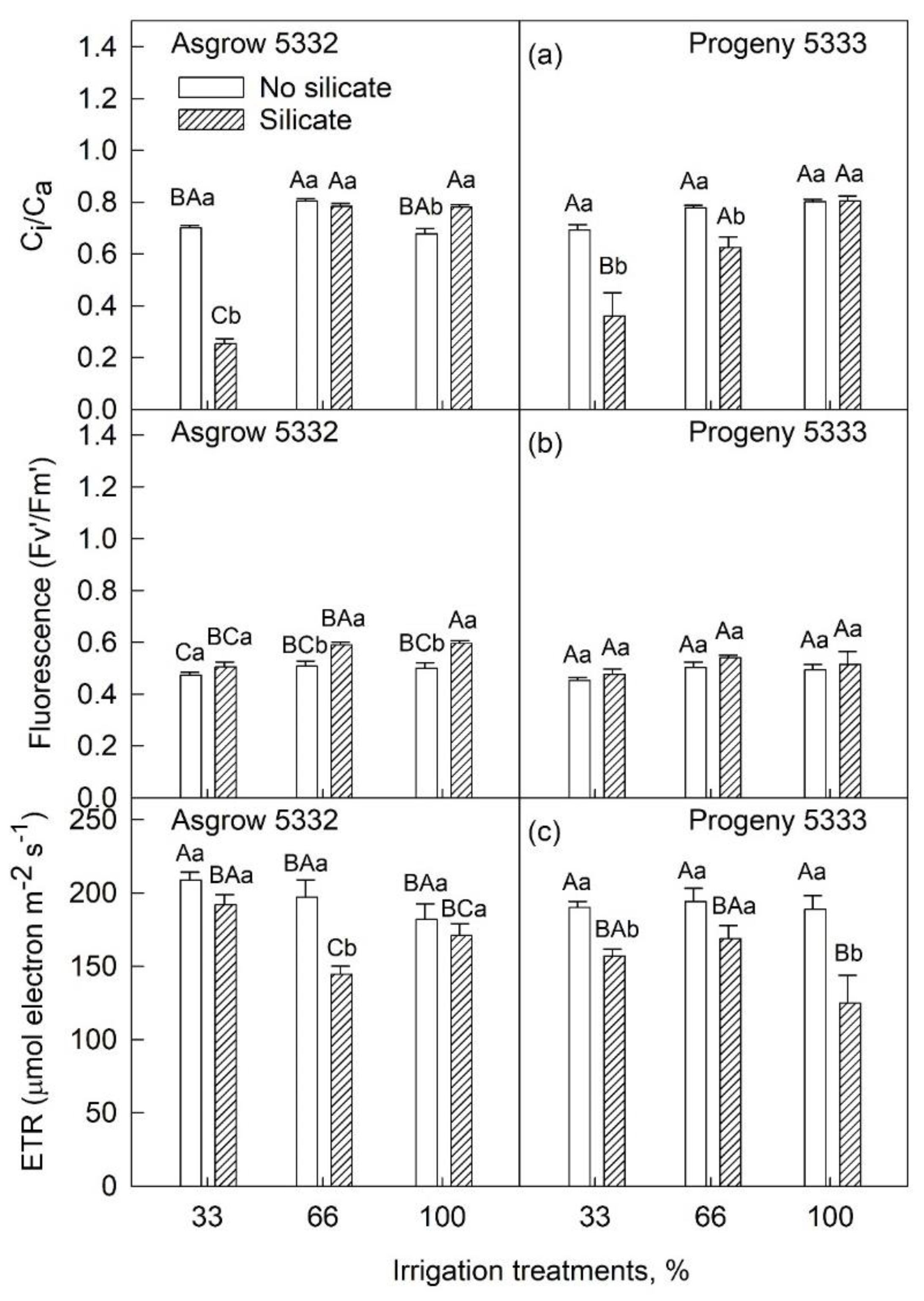 Silicon Enhances Plant Vegetative Growth and Soil Water Retention of ...