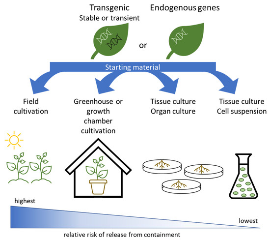 Genetic Containment for Molecular Farming