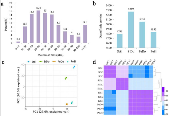 Combined Transcriptome and Proteome Analysis Provides Insights into Petaloidy in Pomegranate