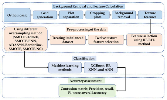 Assessment of Soybean Lodging Using UAV Imagery and Machine Learning