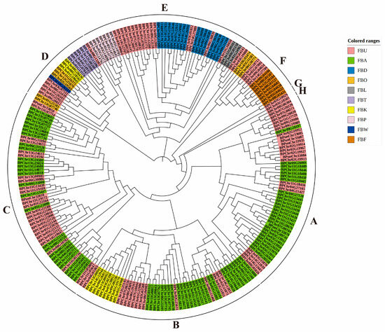 Characterization of the F-Box Gene Family and Its Expression under ...