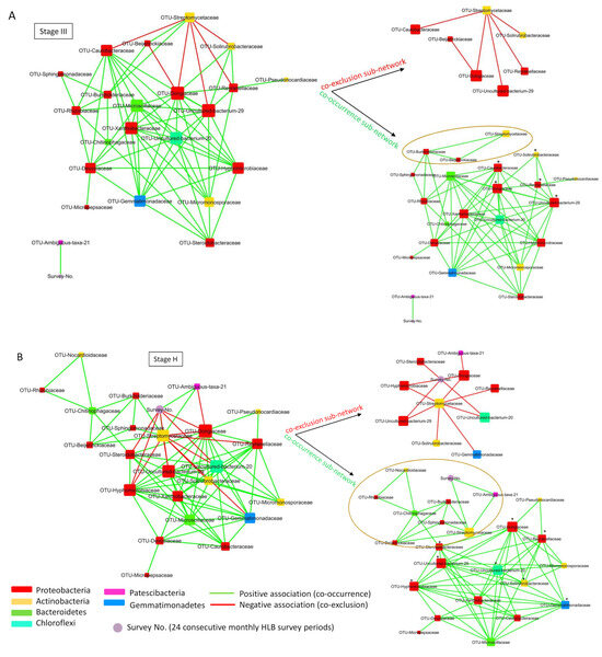 Co-Occurrence Analysis of Citrus Root Bacterial Microbiota under Citrus ...