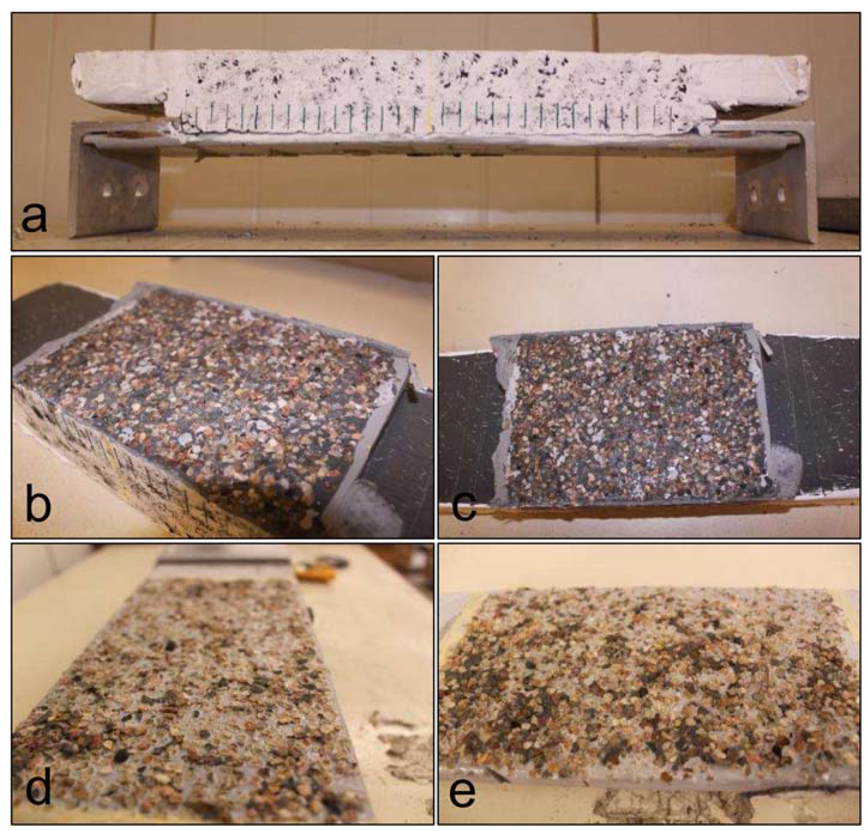 Cohesive Fracture Study of a Bonded Coarse Silica Sand Aggregate Bond ...