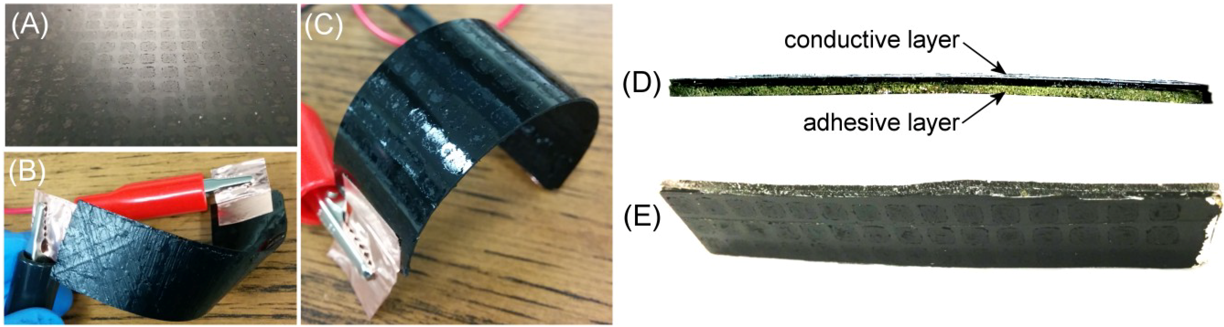 An Internally Heated Shape Memory Polymer Dry Adhesive