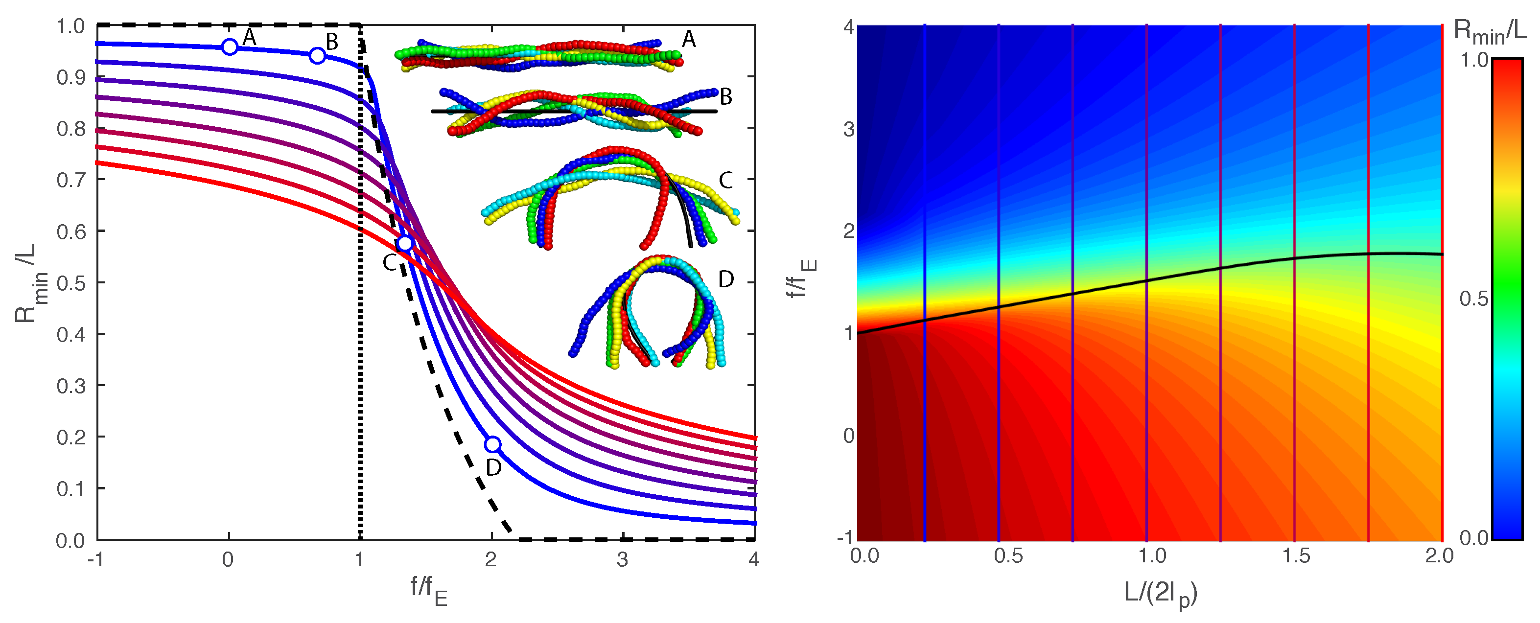 Buckling a Semiflexible Polymer Chain under Compression