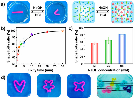 A Multiple Shape Memory Hydrogel Induced by Reversible Physical ...