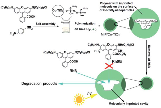 Synthesis and Applications of Molecularly Imprinted Polymers Modified TiO2 Nanomaterials: A Review