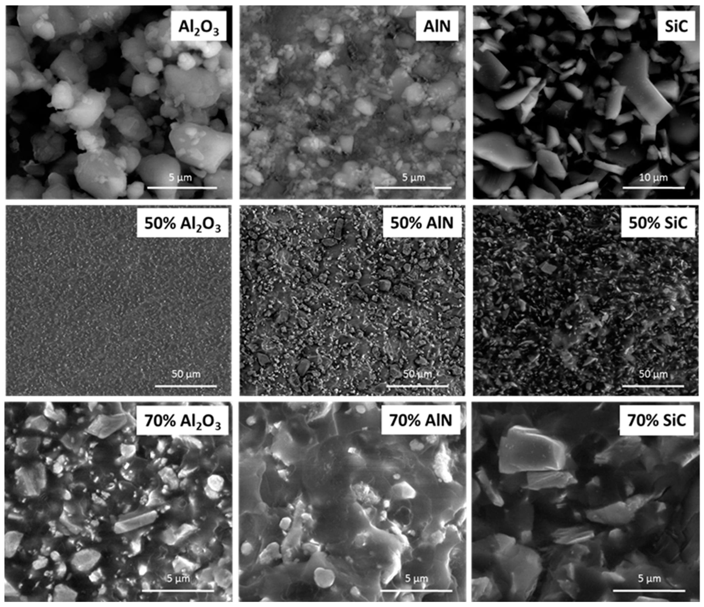Thermal Conductive Composites Prepared by Addition of Several Ceramic ...