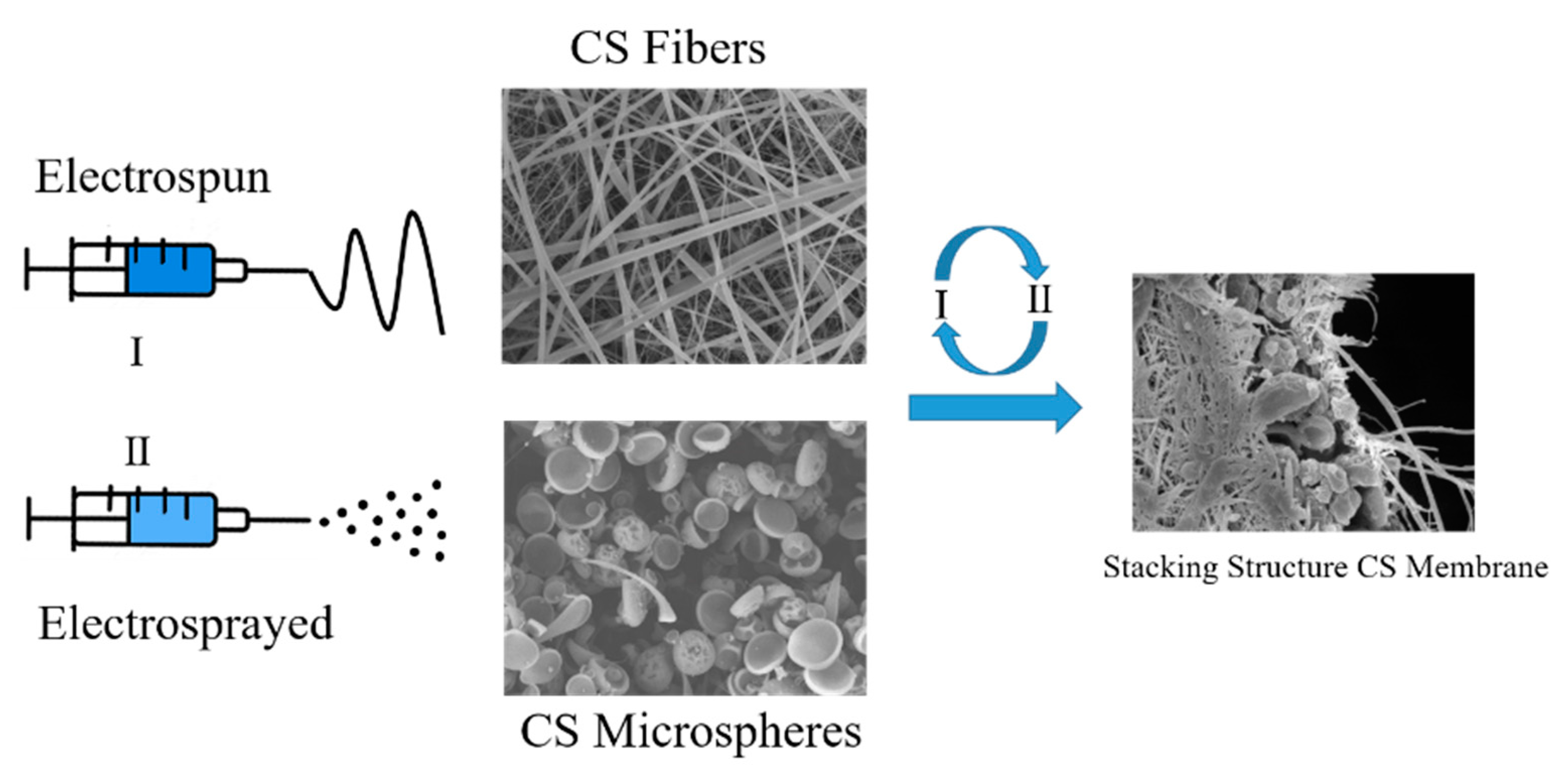Preparation of Chitosan Stacking Membranes for Adsorption of Copper Ions