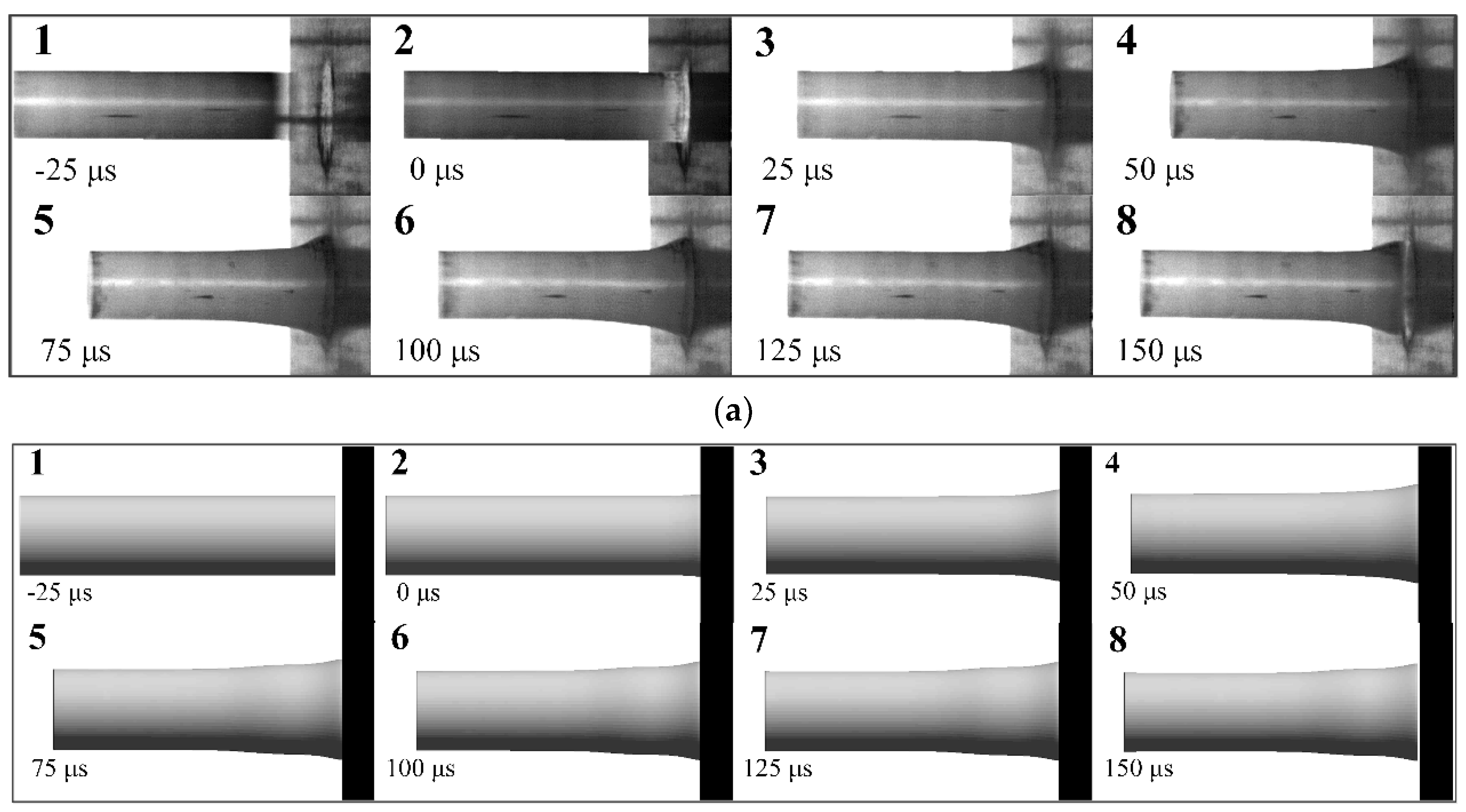 Semi-Crystalline Polymers Applied to Taylor Impact Test: Constitutive ...