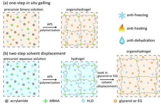 Polymers | Free Full-Text | Synthesis Antifreezing and Antidehydration ...