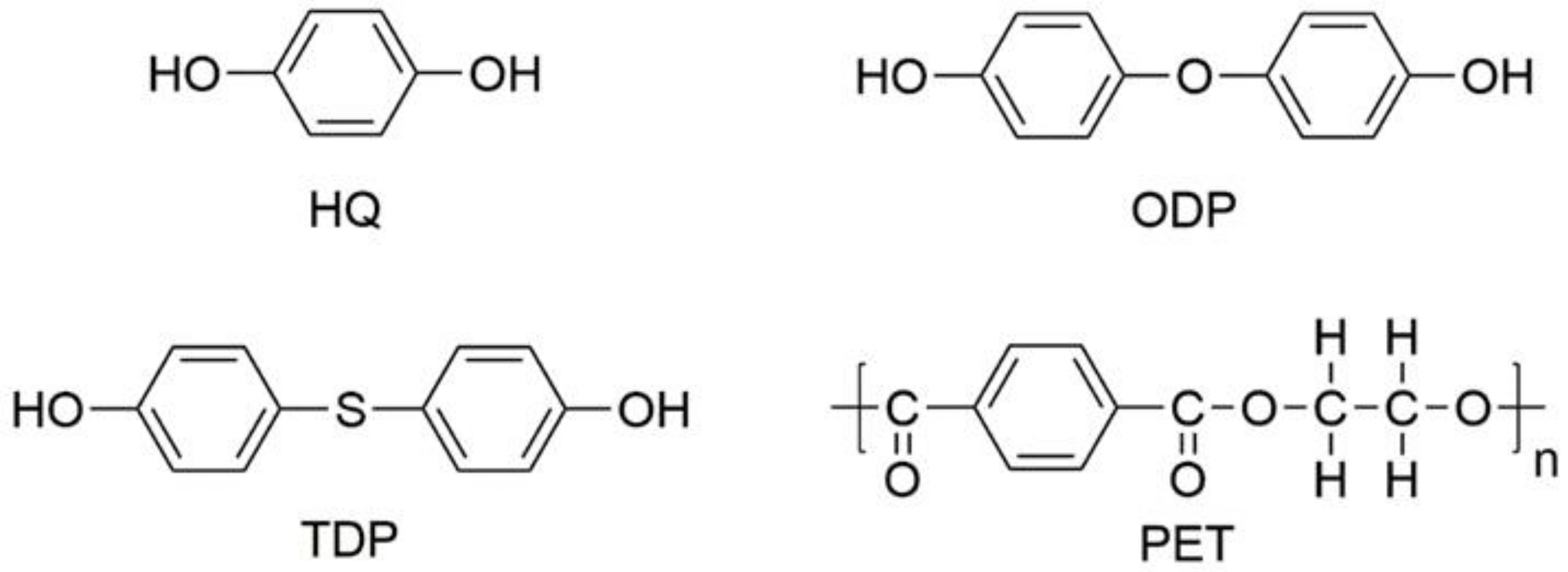 Crystallization and Thermal Behaviors of Poly(ethylene terephthalate)/Bisphenols Complexes ...