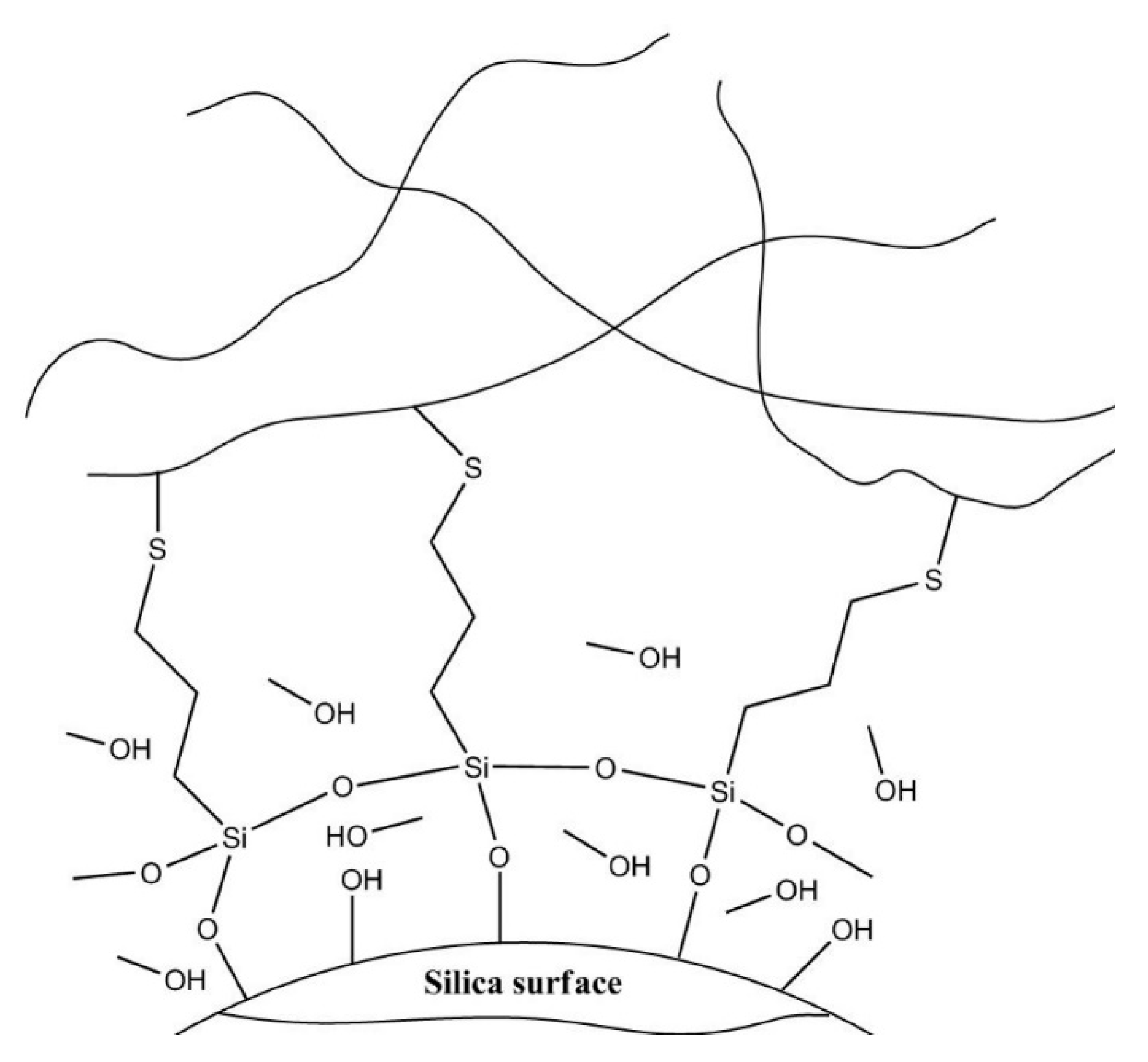 The Investigation of the Silica-Reinforced Rubber Polymers with the ...