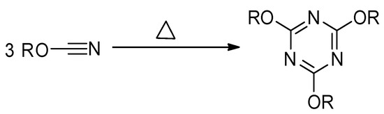 Synthesis and Polymerization Kinetics of Rigid Tricyanate Ester