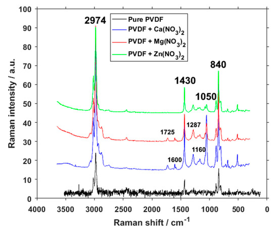 PVDF Fibers Modification by Nitrate Salts Doping