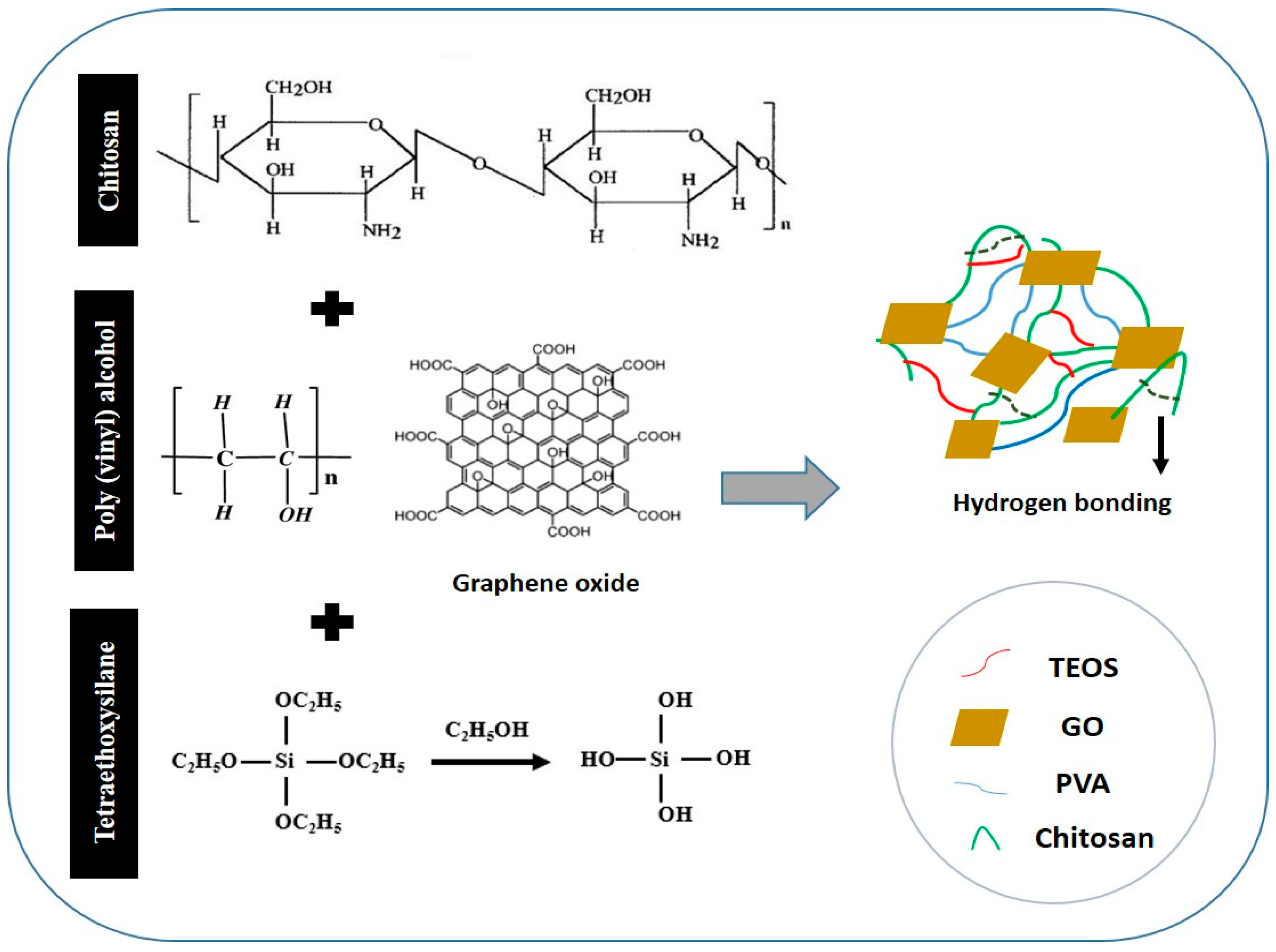 Polymers | Free Full-Text | Chitosan/Poly Vinyl Alcohol/Graphene Oxide Based pH-Responsive ...
