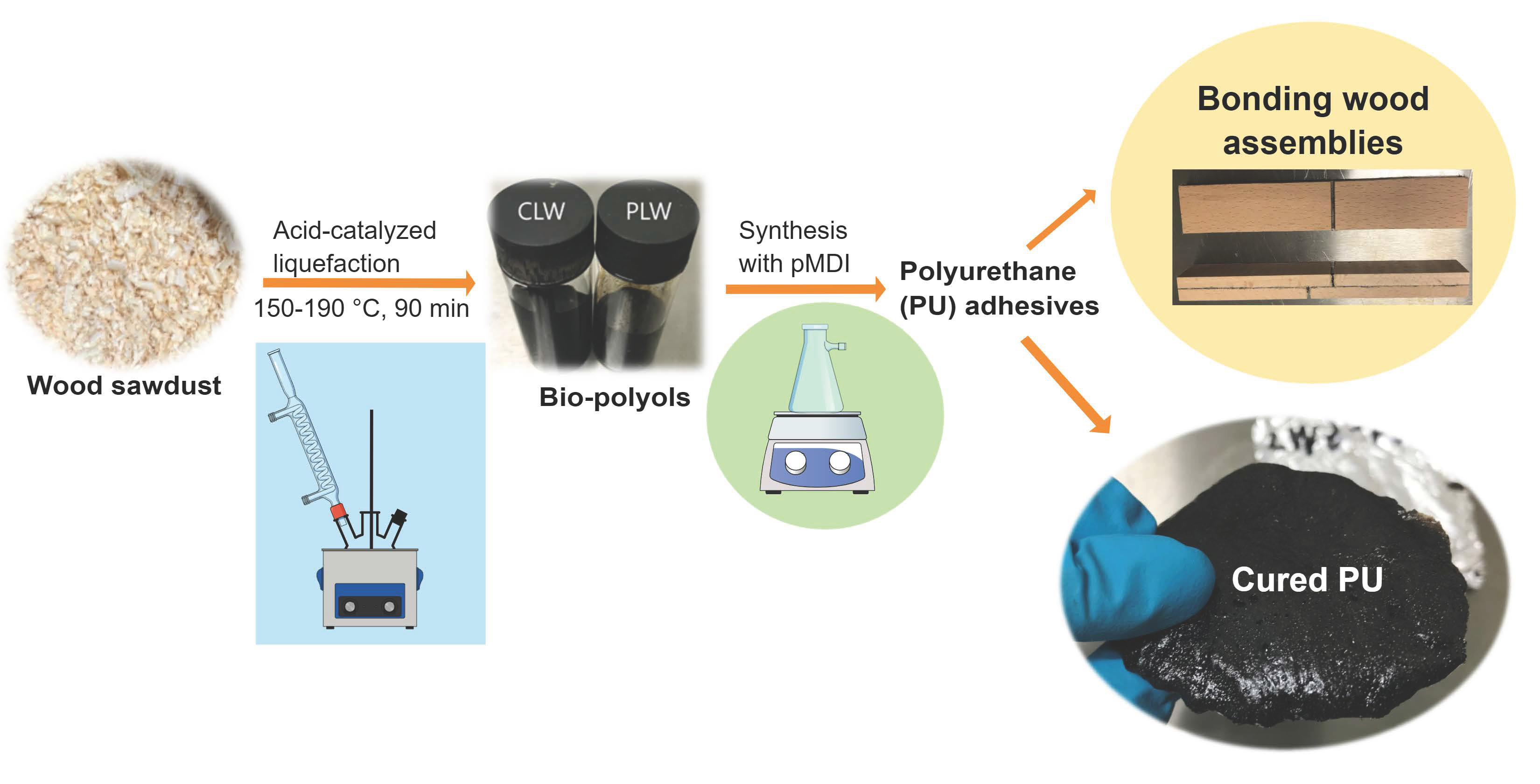 Polymers | Free Full-Text | Preparation of Polyurethane Adhesives from ...