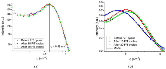 SAXS Investigation of the Effect of Freeze/Thaw Cycles on the ...