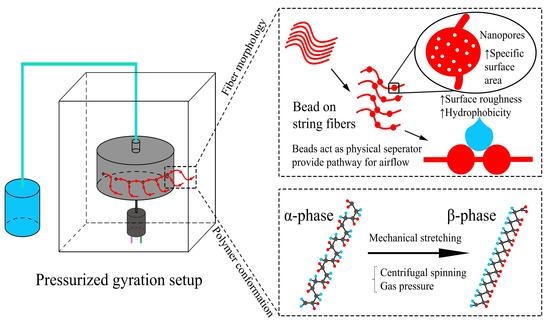 Polymers | Free Full-Text | Facile One-Step Synthesis of PVDF Bead-on-String Fibers by ...