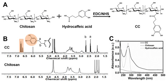 Gelation and the Self-Healing Behavior of the Chitosan–Catechol Hydrogel