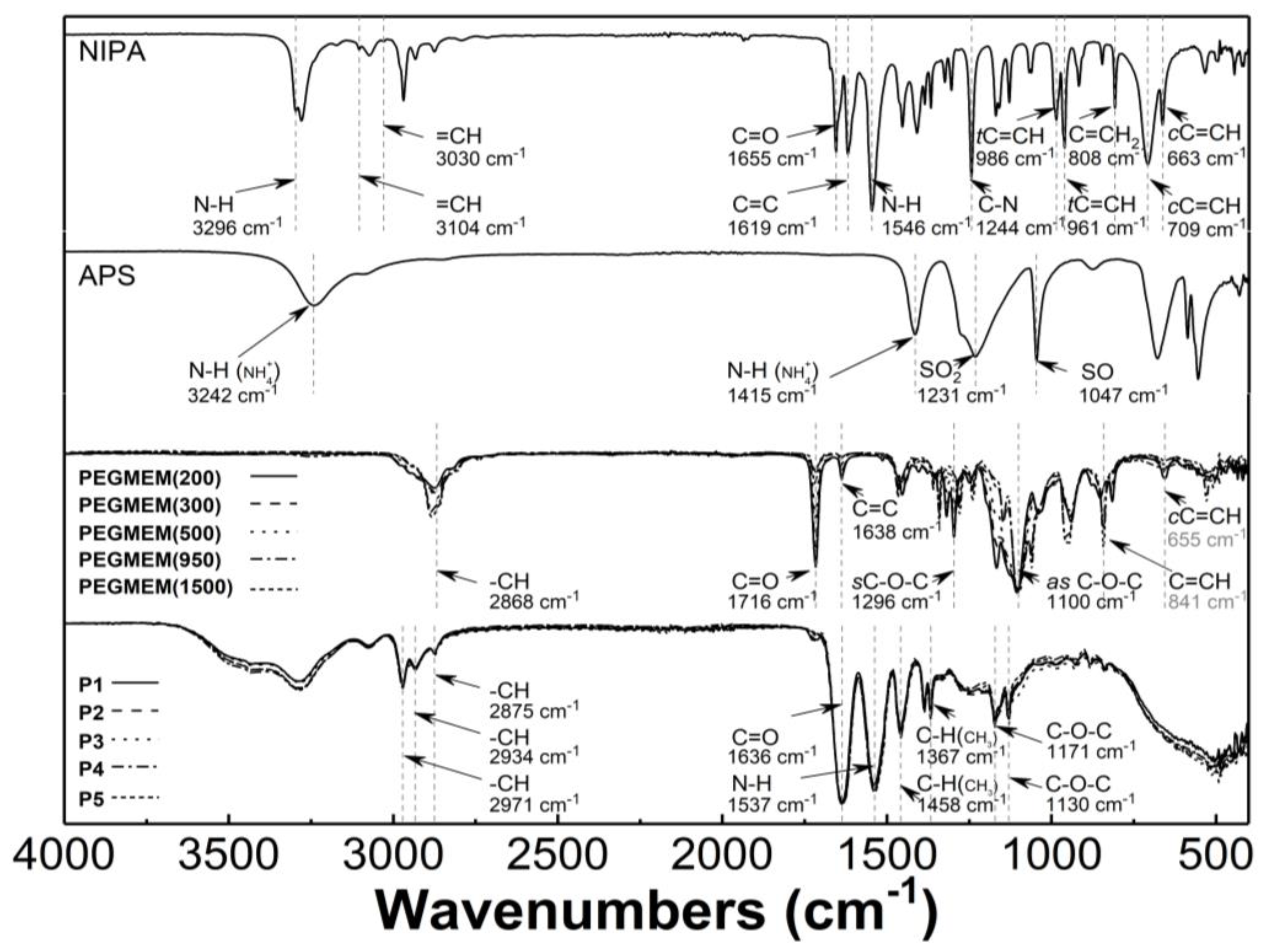 Influence of the Poly(ethylene Glycol) Methyl Ether Methacrylates on ...