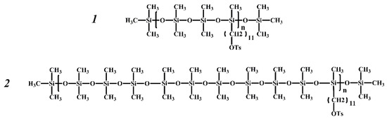 Amphiphilic Molecular Brushes with Regular Polydimethylsiloxane ...