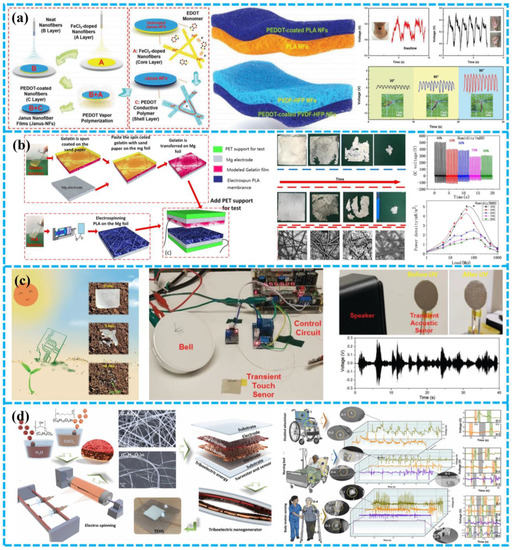 Biodegradable Polymers in Triboelectric Nanogenerators