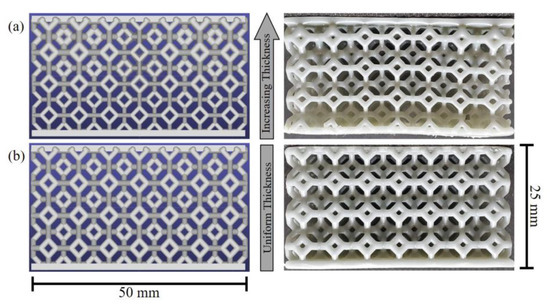 Impact Performance of 3D Printed Spatially Varying Elastomeric Lattices