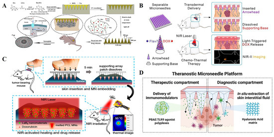The Progress in the Application of Dissolving Microneedles in Biomedicine