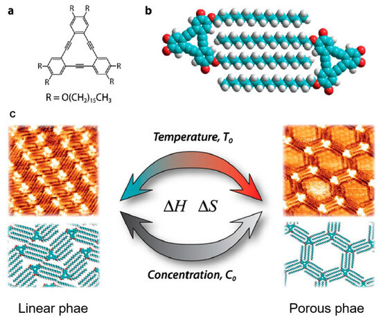Manipulating Molecular Self-Assembly Process at the Solid–Liquid ...