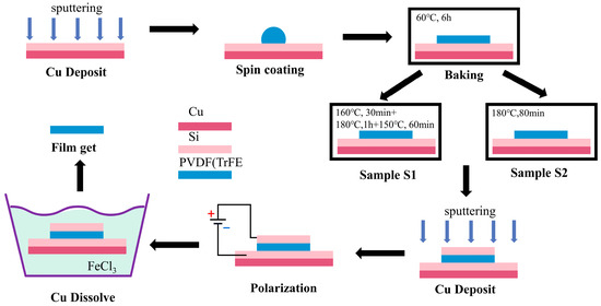 Flexible Film Bulk Acoustic Wave Filter Based on Poly(vinylidene fluoride-trifluorethylene)
