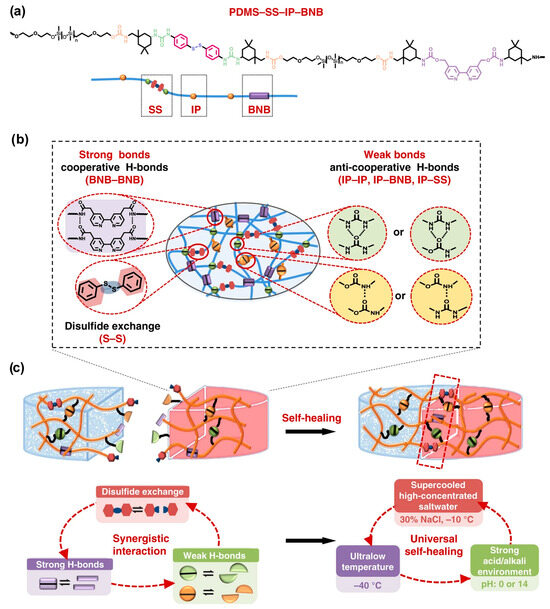 Synergistic Self-Healing Enhancement in Multifunctional Silicone ...