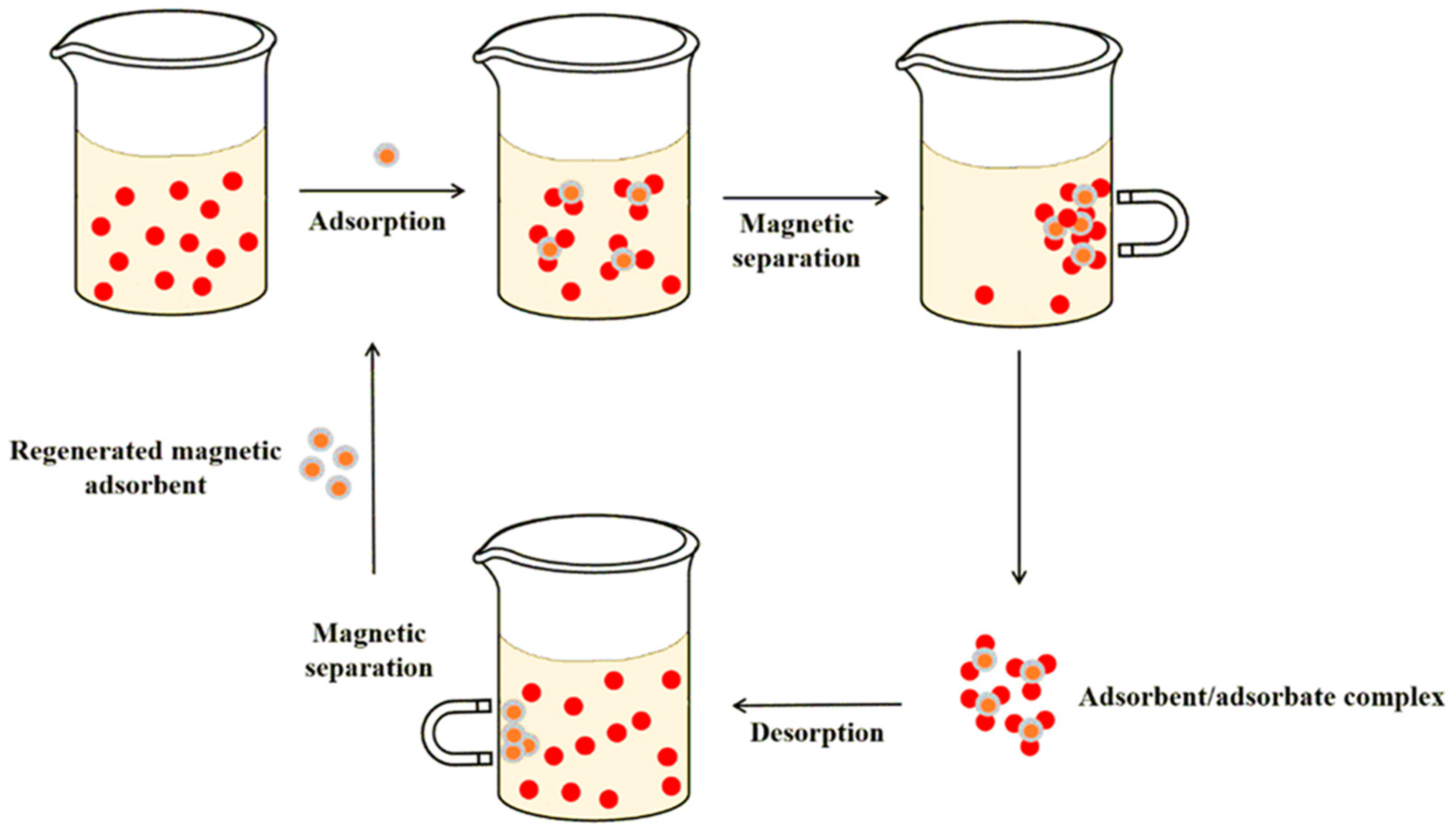An Updated Overview of Magnetic Composites for Water Decontamination