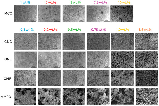 Nanocellulose Grades with Different Morphologies and Surface ...