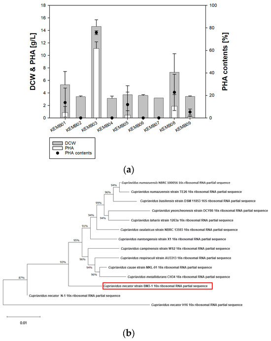 Identification of Oil-Loving Cupriavidus necator BM3-1 for ...