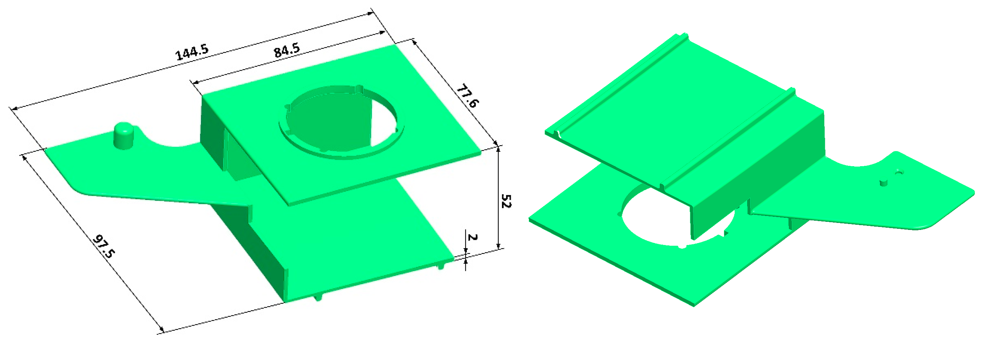 Molded Part Warpage Optimization Using Inverse Contouring Method