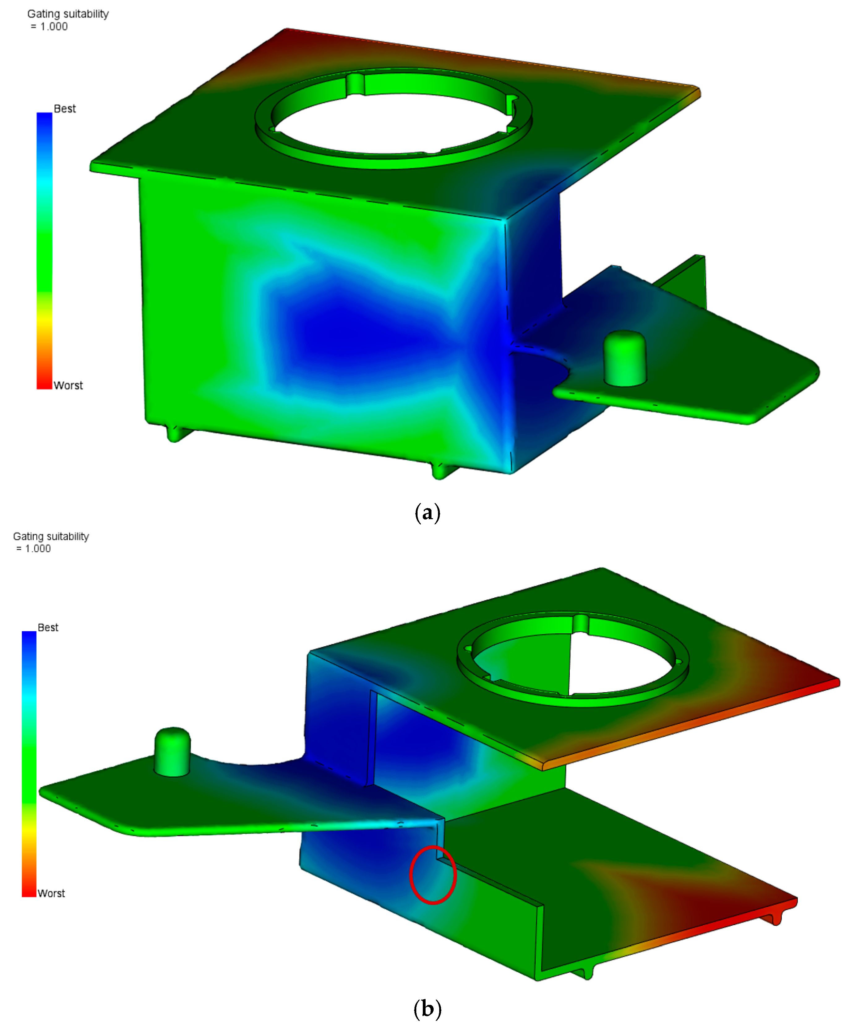 Molded Part Warpage Optimization Using Inverse Contouring Method