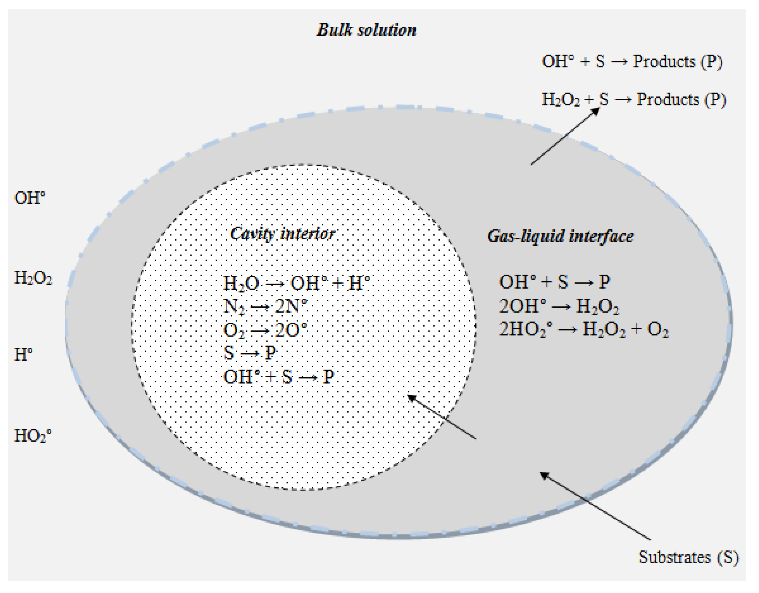 Sonochemical Formation of Hydrogen Peroxide