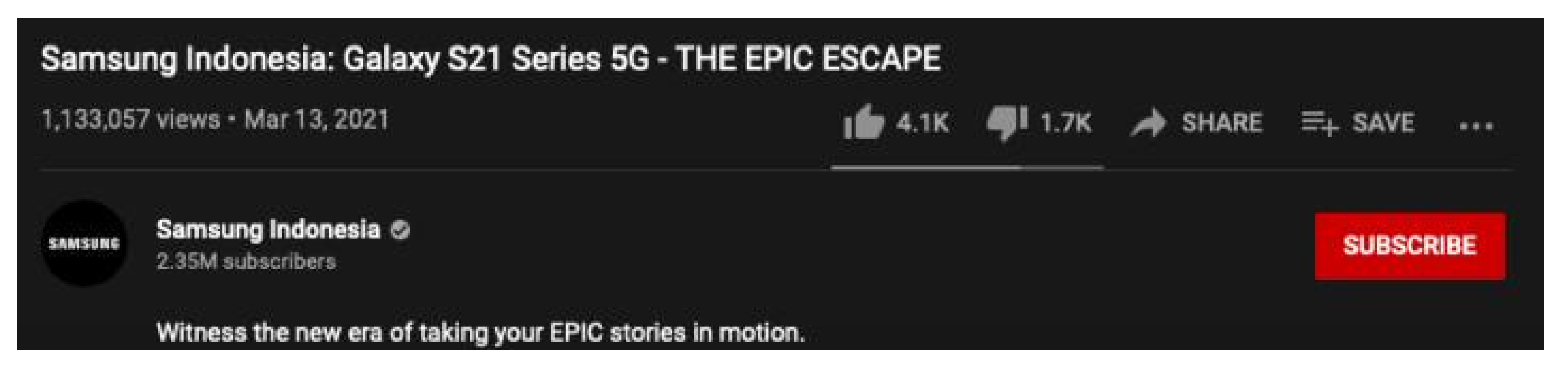 Advertising Strategy for Samsung Galaxy Series Mobile Phones on Through ...